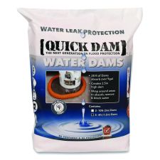 Quick Dam Water Dams, 2.5" x 4 ft x 2.5", 5/Pack | OfficeSupply.com