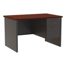 Lorell Fortress Modular Series Right-Pedestal Desk | OfficeSupply.com