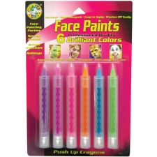 Face Paint Push Up Crayons - NOTM133864 | OfficeSupply.com