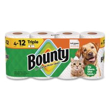 Bounty Kitchen Roll Paper Towels, 2-Ply, White, 10.5 x 11, 75 Sheets ...