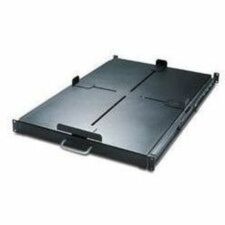 APC by Schneider Electric Sliding Shelf 200lbs/91kg Black - 1U Rack ...