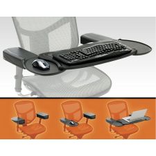 MOBO CHAIR MOUNT ERGO KEYBOARD AND MOUSE TRAY SYSTEM | OfficeSupply.com