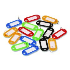 Honeywell Colored Key Tags, Plastic, 0.9 x 2, Assorted, 20/Pack ...