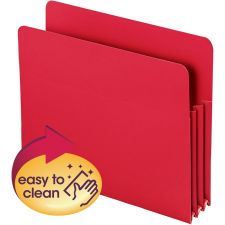 Smead Poly Expanding File Pockets, Letter Size, 3 1/2" Expansion, Red ...