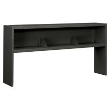 HON 38000 Series Stack-On Steel Hutch, 72"W, Charcoal | OfficeSupply.com