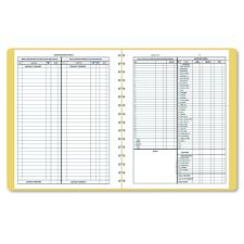 Dome Simplified Monthly Bookkeeping Record, 4 Column Format, Tan Cover ...
