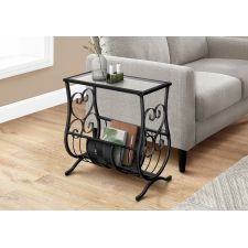 Accent Table, Side, End, Magazine, Nightstand, Narrow, Living Room ...