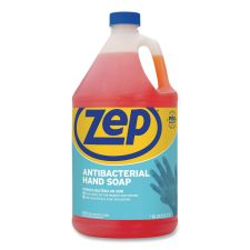 Zep Antibacterial Hand Soap Refill, Fragrance-Free, 1 gal, 4/Carton ...