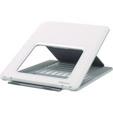 Fellowes Breyta Laptop Stand, 9.25" x 10.55" x 0.55" to 8", White ...