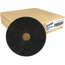 Genuine Joe Black Floor Stripping Pad - 20" Diameter - 5/Carton x 20 ...