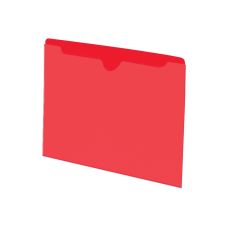 Smead Color File Jackets, Letter Size, Red, Pack Of 100 | OfficeSupply.com