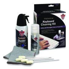 Dust-Off Premium Keyboard Cleaning Kit, 1.69 oz Spray, 3.5 oz ...