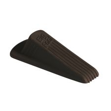 Master Caster Big Foot Doorstop, 1 1/4"H x 2"W x 4 3/4"D, Brown ...