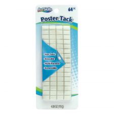 ArtSkills Poster Tack, White, Pack Of 64 | OfficeSupply.com