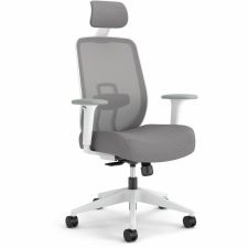 HON Altern Task Chair | Mesh Mid-Back |-Adjustable Arms | White Frame ...