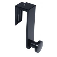 Storex Panel-Mounted Hook, Black (Case of 12) | OfficeSupply.com