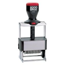 COSCO ClassiX Self-Inking 10-Band Number Stamp | OfficeSupply.com