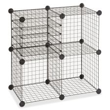 Safco Wire Cubes Set - SAF5279BL | OfficeSupply.com