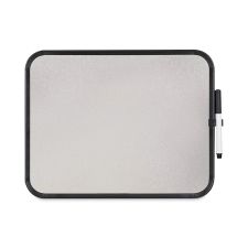 MasterVision Magnetic Dry Erase Board, 11" x 14", White Surface, Black ...