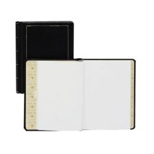 Wilson Jones Minute Book, Legal Size 8 1/2"x14", 250 Pages, Black - 125 ...