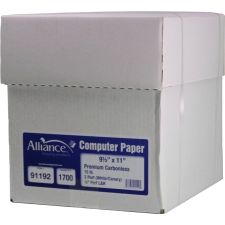 Alliance Carbonless Computer Paper, 9” x 11”, White/Canary, 15 lb ...