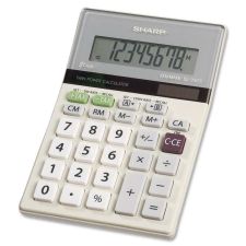 Sharp Calculators EL330AB Tilt Display Calculator | OfficeSupply.com
