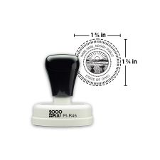 2000 Plus PI R45 Pre-inked Notary Stamp (1/PK) | OfficeSupply.com
