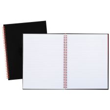 Black n' Red Business Notebook, 8 1/2" x 11", 1 Subject, Legal Ruled ...