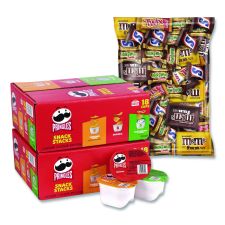 Mini Milk Chocolate and Pringles Snack Stacks Variety Combo Pack, 62 oz ...