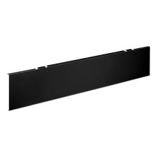 HON Universal Modesty Panel, 50w x 0.13d x 9.63h, Black | OfficeSupply.com
