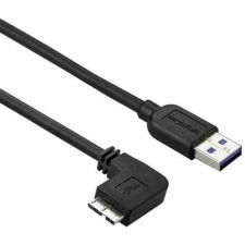 StarTech.com 2m 6 ft Slim Micro USB 3.0 Cable - M/M - USB 3.0 A to Left ...