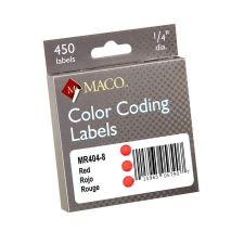 Maco Color Coding Multipurpose Labels | OfficeSupply.com
