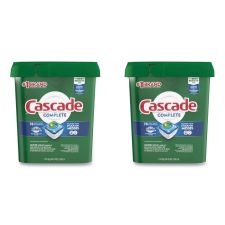 Cascade ActionPacs, Fresh Scent, 40.9 oz Tub, 78/Tub, 2 Tubs/Carton ...