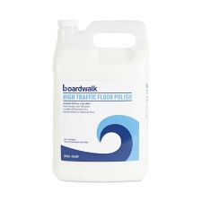 Boardwalk High Traffic Floor Polish, Apply 3 to 5 Coats per Application ...