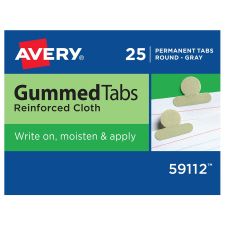 Avery Gummed Round Index Tabs - AVE59112 | OfficeSupply.com