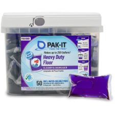Big 3 Packaging PAK-IT Neutral Floor Cleaner For Auto Scrubbers, Ocean ...