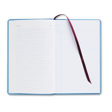 Adams Record Ledger Book, 7 5/8 x 12 1/8, Blue Cloth Cover, 150 Pages ...