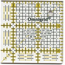 Omnigrid Ruler W/Grid 2.5"X2.5" - NOTM082877 | OfficeSupply.com