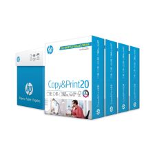 HP Papers CopyandPrint20 Paper, 92 Bright, 20 lb Bond Weight, 8.5 x 11 ...