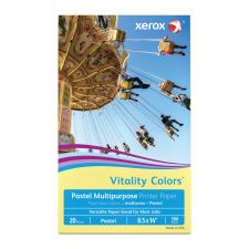 Xerox Vitality Colors Multi-Use Printer & Copy Paper, 1 Ream, Yellow ...