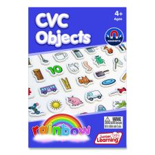 Junior Learning Inc Rainbow CVC Objects, +/- 1.6" Tall, Assorted ...