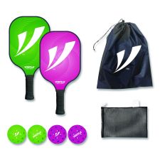 VORTExX Pickleball Set, Pink/Green, 15.75" x 7.75" x 2.9 ...