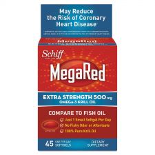 MegaRed Omega-3 Krill Oil Softgels - MEG10446 | OfficeSupply.com