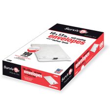 Quality Park Tyvek Envelopes, 10" x 13", White, Box Of 100 ...