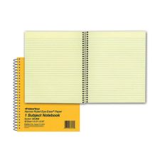 Rediform Brown Board Notebook, 6-7/8 x 8-1/4", 1 Subject, 80 Sheets ...