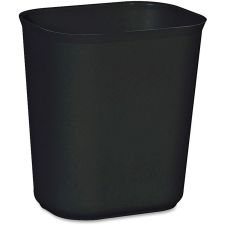 Rubbermaid Fire-Resistant Wastebasket, 3.5 Gallons, 12 1/4" x 11 1/8" x ...