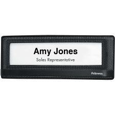 Bankers Box Mesh Partition Additions™ Name Plate | OfficeSupply.com