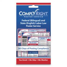 ComplyRight Labor Law Poster Service, "State Labor Law", 4 x 7 ...