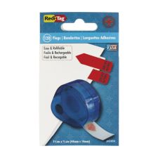 Redi-Tag Preprinted Signature Flags In Dispenser, SIGN HERE, Arrow, Red ...