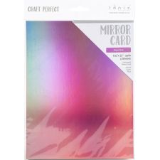 Craft Perfect Mirror Cardstock 92lb 8.5"X11" 5/Pkg | OfficeSupply.com